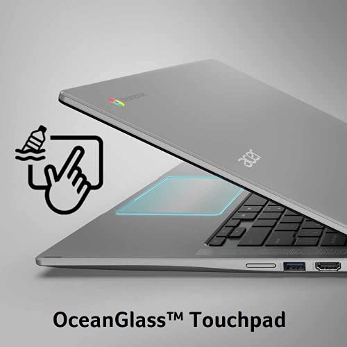 Acer Chromebook Spin 314 Convertible Laptop | Intel Pentium Silver N6000 | 14" Full HD IPS Touch Display | 4GB LPDDR4X | 128GB eMMC | DTS Audio | Intel Wi-Fi 6 AX201 | Chrome OS | CP314-1HN-P5NE