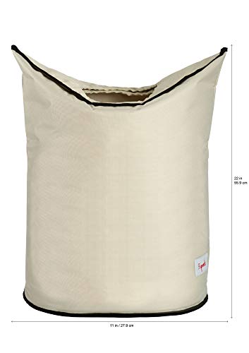 3 Sprouts Baby Laundry Basket for Nursery - Hamper with Handles/Lid, Large Storage Basket, Toy Bin, Room Decor - Kids Hamper, Baby Clothes Storage Organizer, Penguin