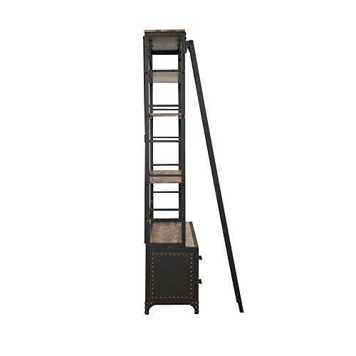 ACME Actaki Bookshelf - - Sandy Gray