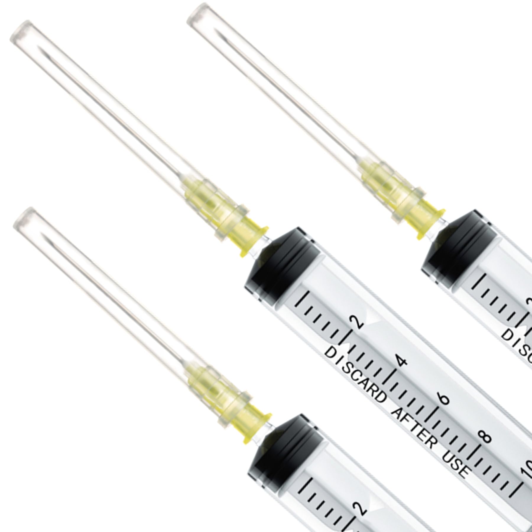10ml/cc Syringe with 20G - Diameter 0.035Inch - Long 1.5Inch (20 Pack)