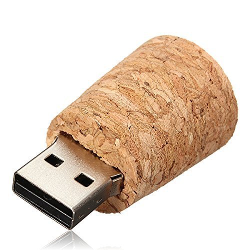A Plus+ 10 Pack USB 2.0 Flash Drive 32GB Drift Bottle Design USB Memory Stick Transparent Glass USB2.0 Pendrive 32GB for Studios