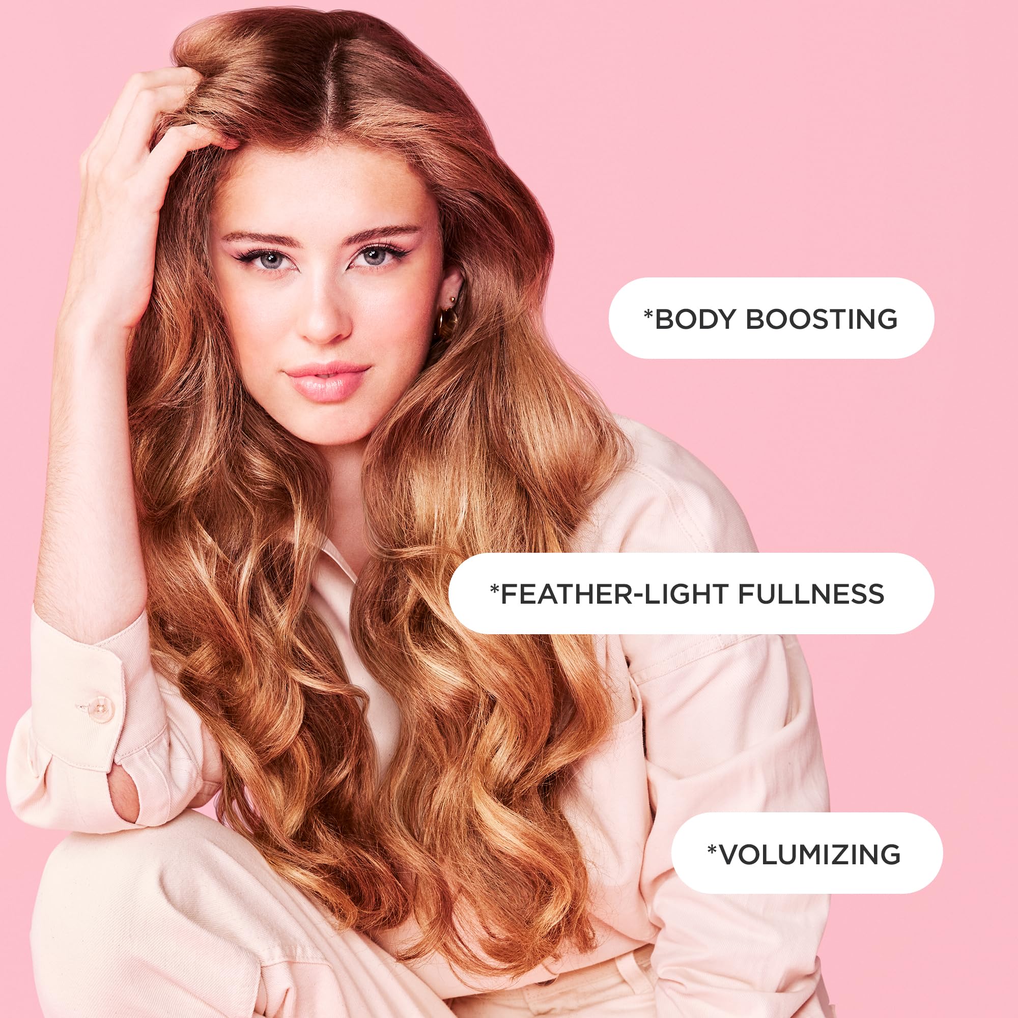 Cake Beauty Volumizing Shampoo, The Big Big Deal– Body Boosting & Weightless Cleansing – With Aloe Vera Rice & Soy Protein – For All Hair Types – 10 Fl Oz / 295 ml