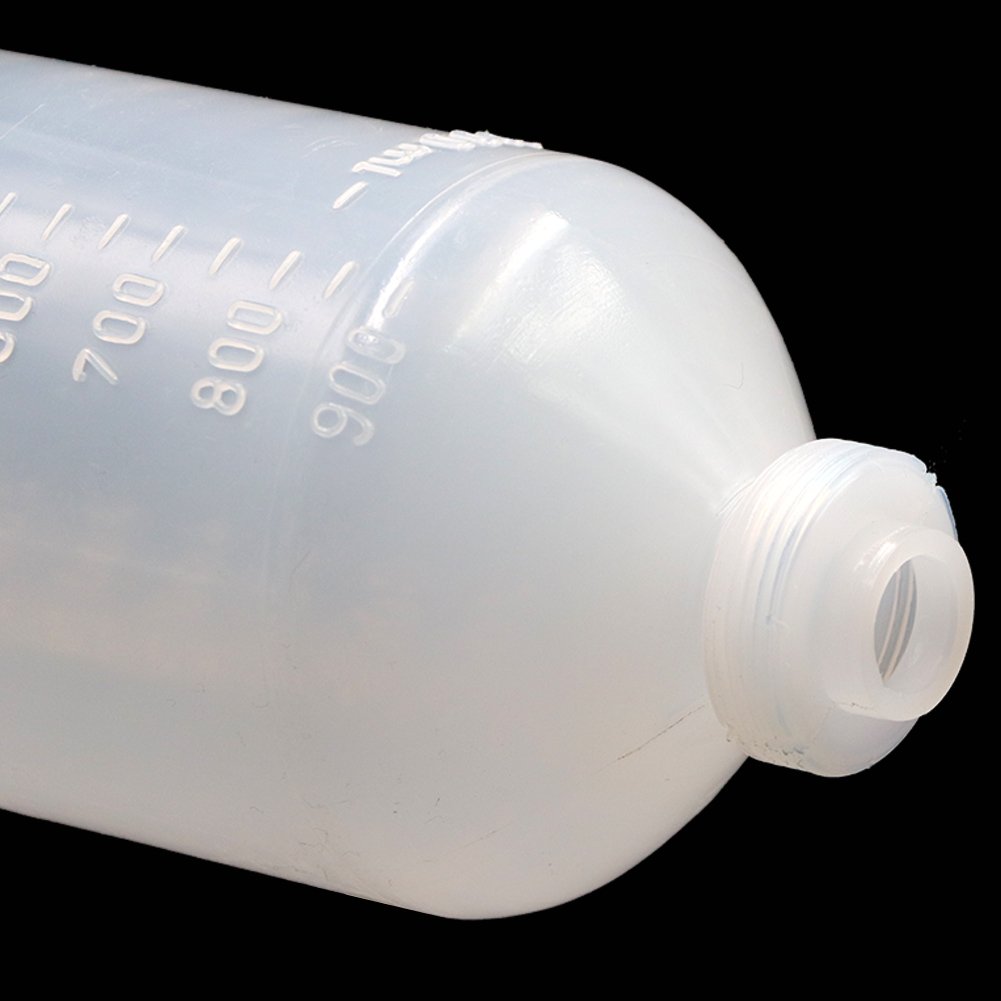 Calf Milk Feeder Bottle with Nipple Sheep Lamb Bottle Holder 1 Quart Screw Set Milking Feeding Replacement