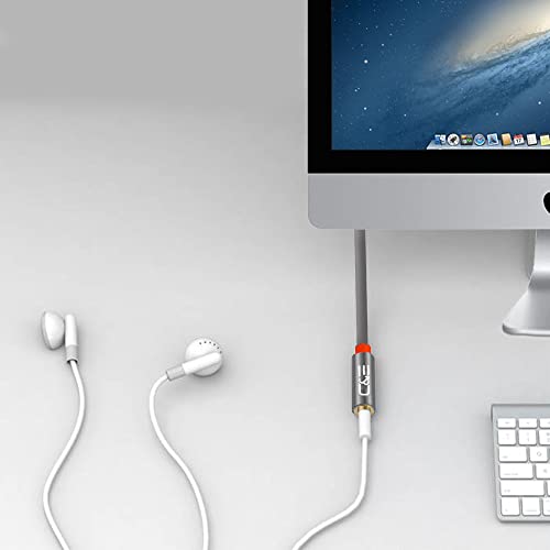 3.5mm Aux Headphone Extension Cable 25 Feet (7.6 Meters) 3.5mm Male to Female Stereo Audio Extension Cable 25ft (7.6M) for Car, Stereo, iPhone, Smartphone or Any Audio Device CNE44459