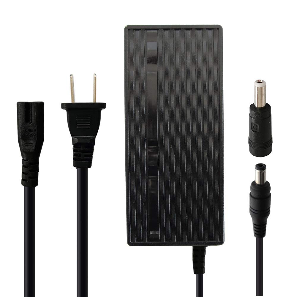 aunstarwei UL 42V 2A Charger Power Supply Adapter for 10S 36V Lithium Li-ion Battery Pack with DC 5.5 x 2.1mm