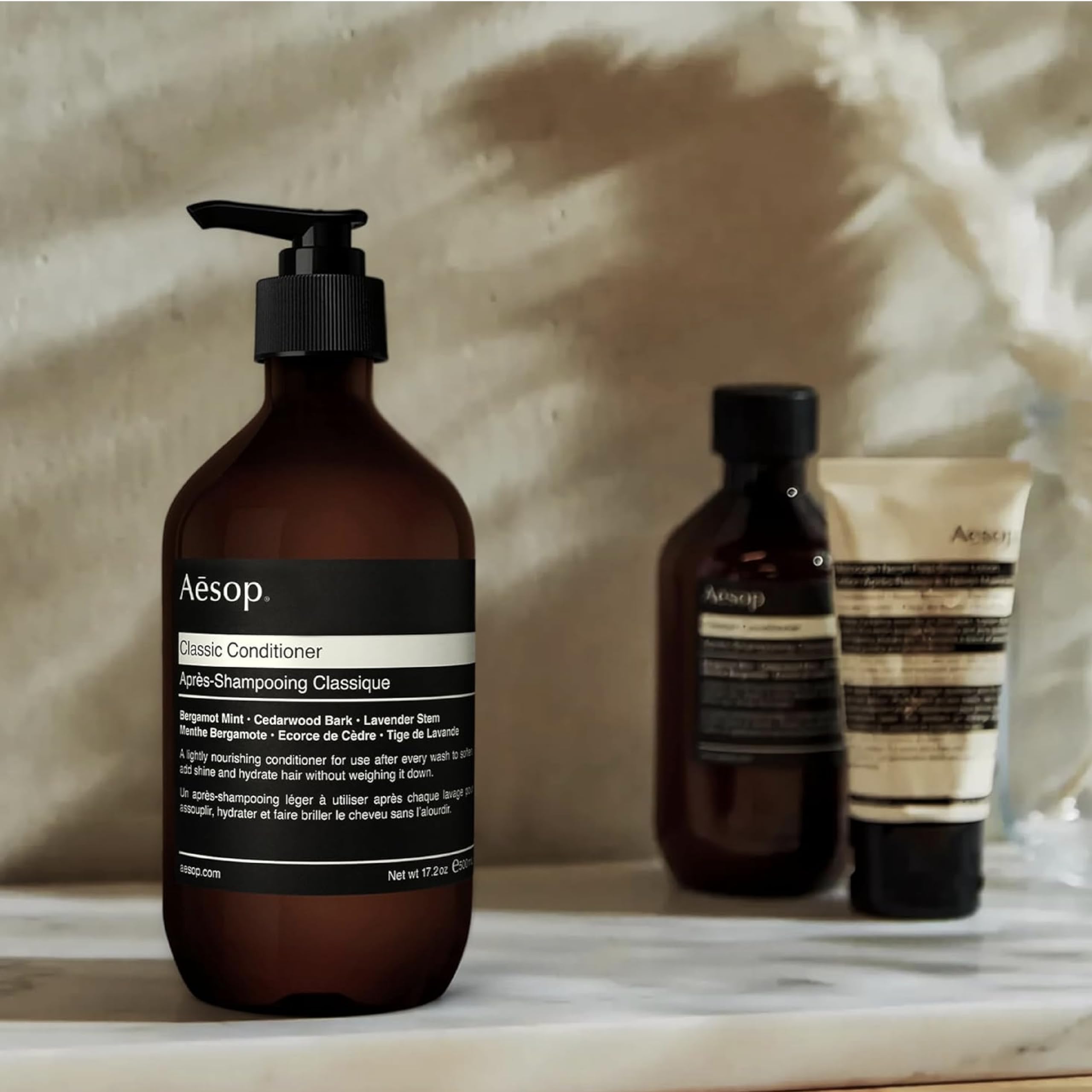 Aesop Classic Conditioner | Lightly Nourish, Hydrate, Disentangle and Smooth Hair | Botanical Oils with Hydrating and Hair-Softening Properties | 17.7 oz