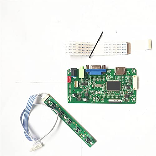 for B140XTN07.1 B140XTN07.2 B140XTN07.3 30Pin-eDP VGA HDMI-Compatible Notebook LCD 14" 1366 * 768 WLED Controller Card (B140XTN07.2)