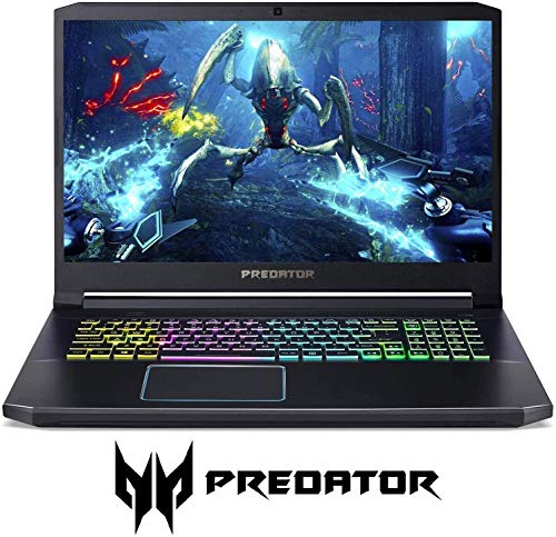 Acer Predator Helios 300 Gaming Laptop PC, 17.3" Full HD IPS Display, Intel i7-9750H, GTX 1660 Ti 6GB, 8GB DDR4, 512GB PCIe NVMe SSD, RGB Backlit Keyboard, PH317-53-77HB (Renewed)