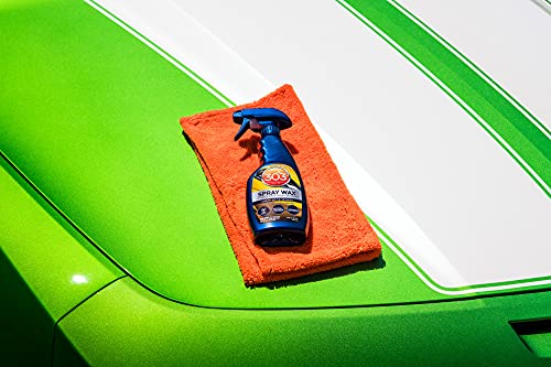 303 Spray Wax - Quick And Easy Spray On Wax - Lasts Up To 90 Days - Use On Wet Or Dry Surfaces - Natural And Synthetic Protection - Carnauba Wax Formulation, 16 fl. oz. (30217CSR) Packaging May Vary