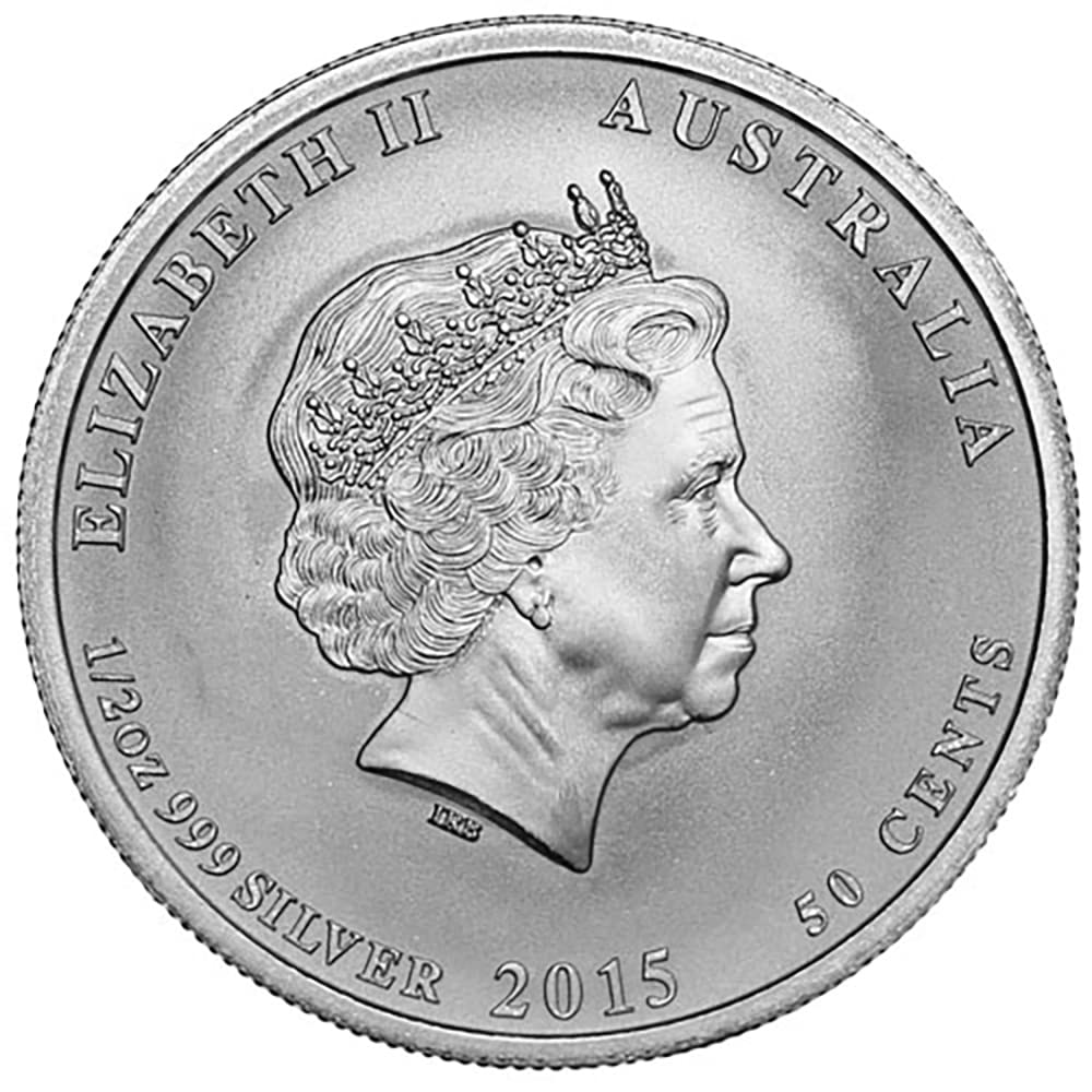 2015 P Australian Battle Of The Coral Sea 1/2 Oz Silver Coin Half Dollar Seller Uncirculated