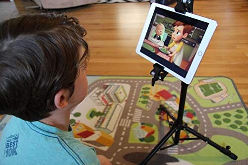 AirTurn TechAssist (Includes Universal Tablet Holder and Portable Stand for Home Office, Online Learning, and Kids Playtime)