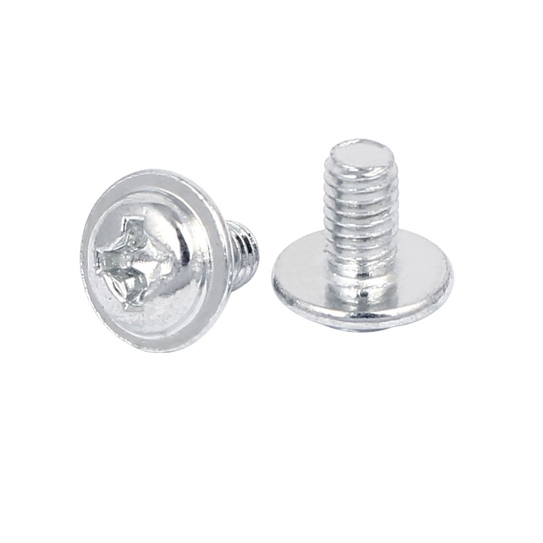 Aexit Computer PC Cleaning & Repair Case Round Phillips Head Washer Motherboard Screw Computer Screws PWM3x5mm 100pcs
