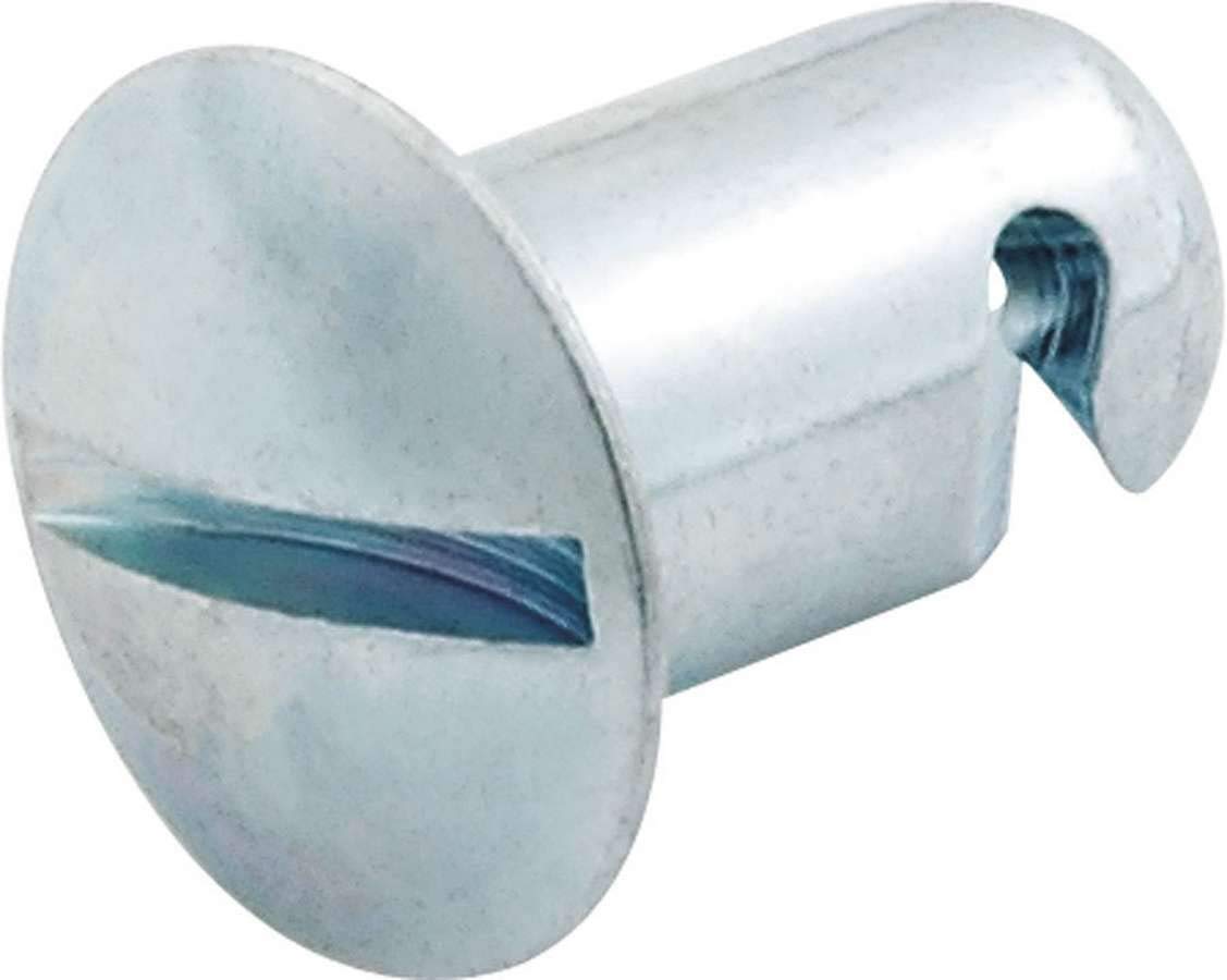 Allstar Performance ALL19280 0.400" Long Aluminum Quick Turn Oval Head Button, (Pack of 10)