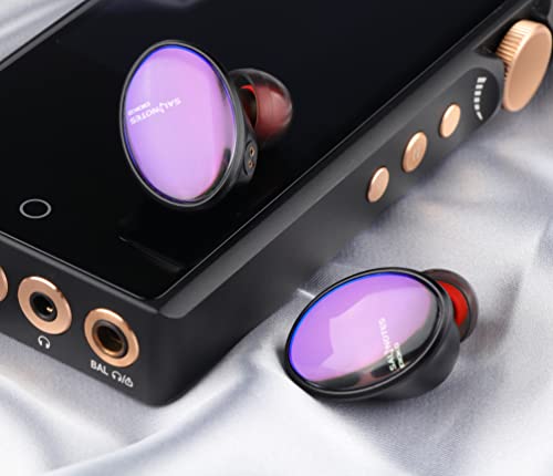 7Hz x Crinacle Salnotes Dioko HiFi 14.6mm Planar Diaphragm Driver in Ear Earphone IEMs with CNC Aviation-Grade Aluminum Case, Detachable 4-Core Litz OCC Copper Cable for Audiophile Musician Studio