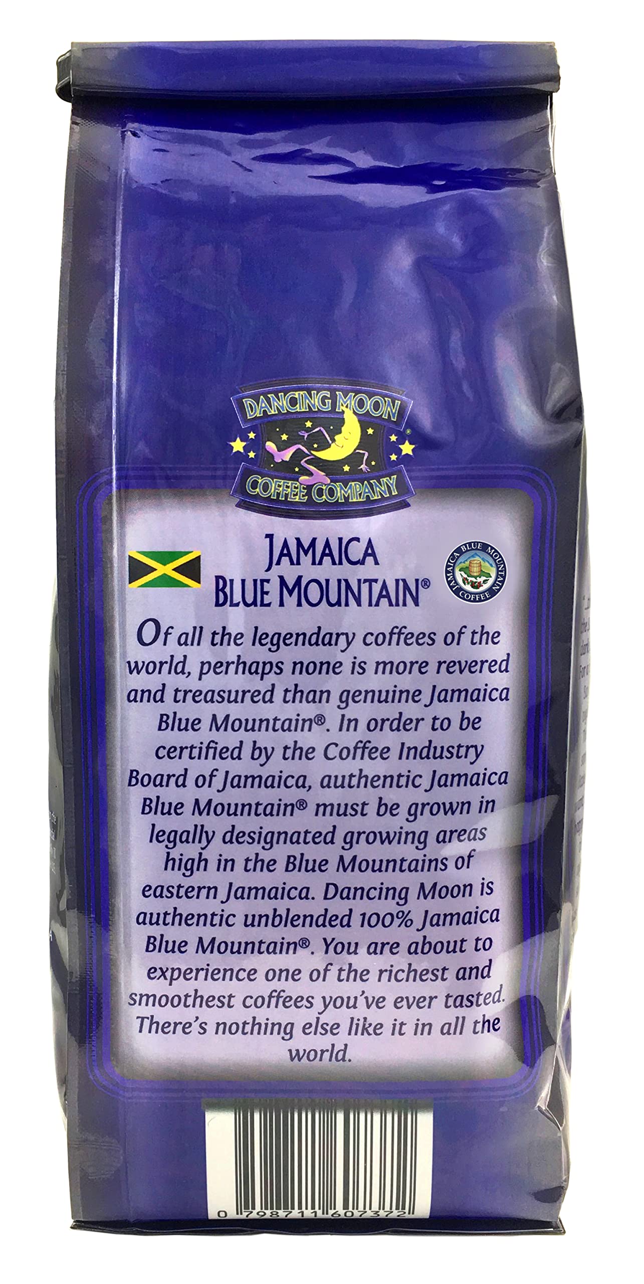12 oz. Dancing Moon 100% Board Certified Genuine Jamaica Blue Mountain® Whole Bean Coffee