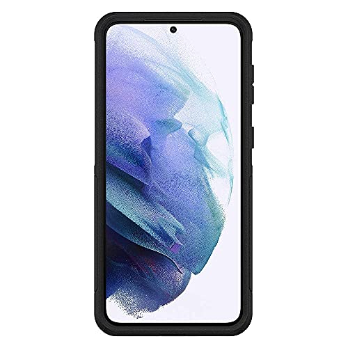 OtterBox Galaxy S21+ 5G (ONLY - DOES NOT FIT non-Plus size or Ultra) Commuter Series Case - DOES NOT FIT non-Plus size or Ultra) - BLACK, slim & tough, pocket-friendly, with port protection