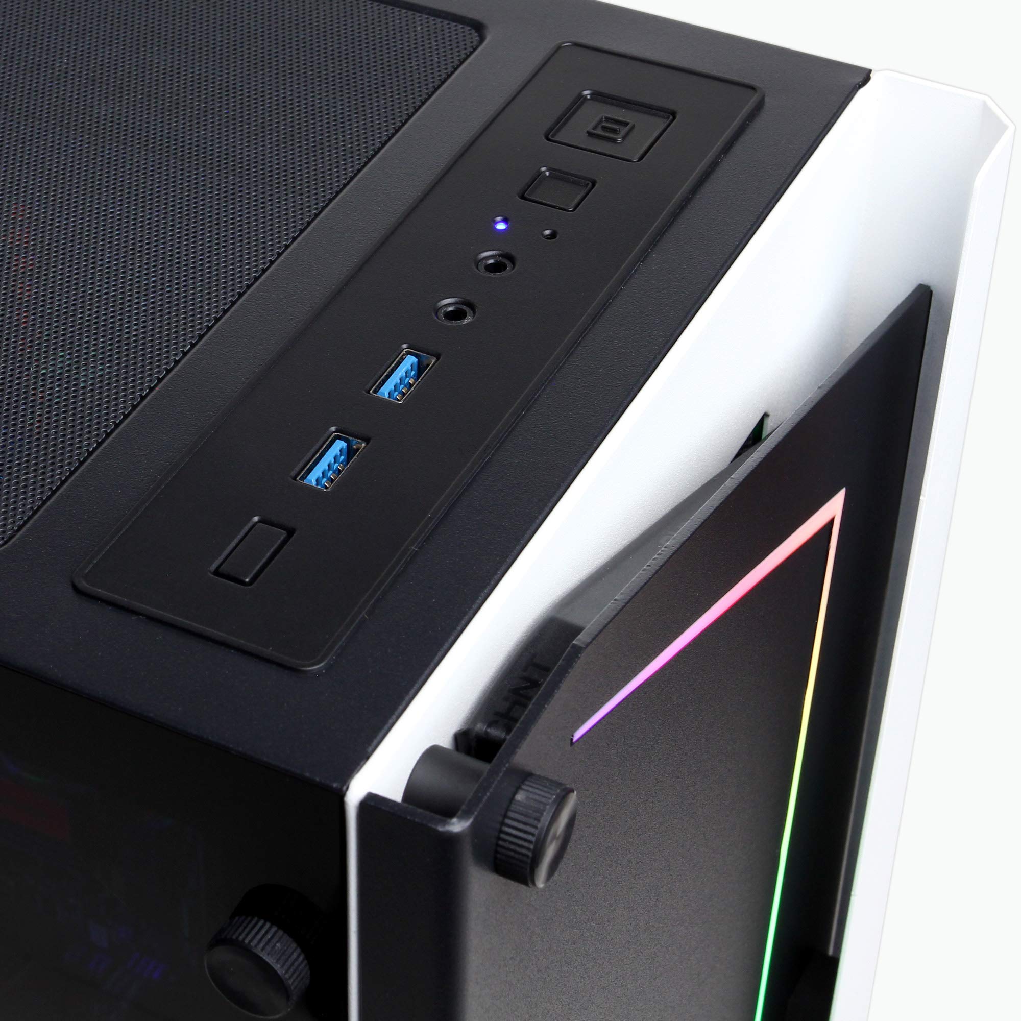 CyberpowerPC Gamer Supreme Liquid Cool SLC10300V4 (Desktop, Intel Core i7-10700K 3.8GHz CPU, NVIDIA GeForce RTX 3070 8GB, 16GB DDR4, 500GB PCI-E NVMe SSD, 1TB HDD, WiFi Ready, Win10 Home, Black)