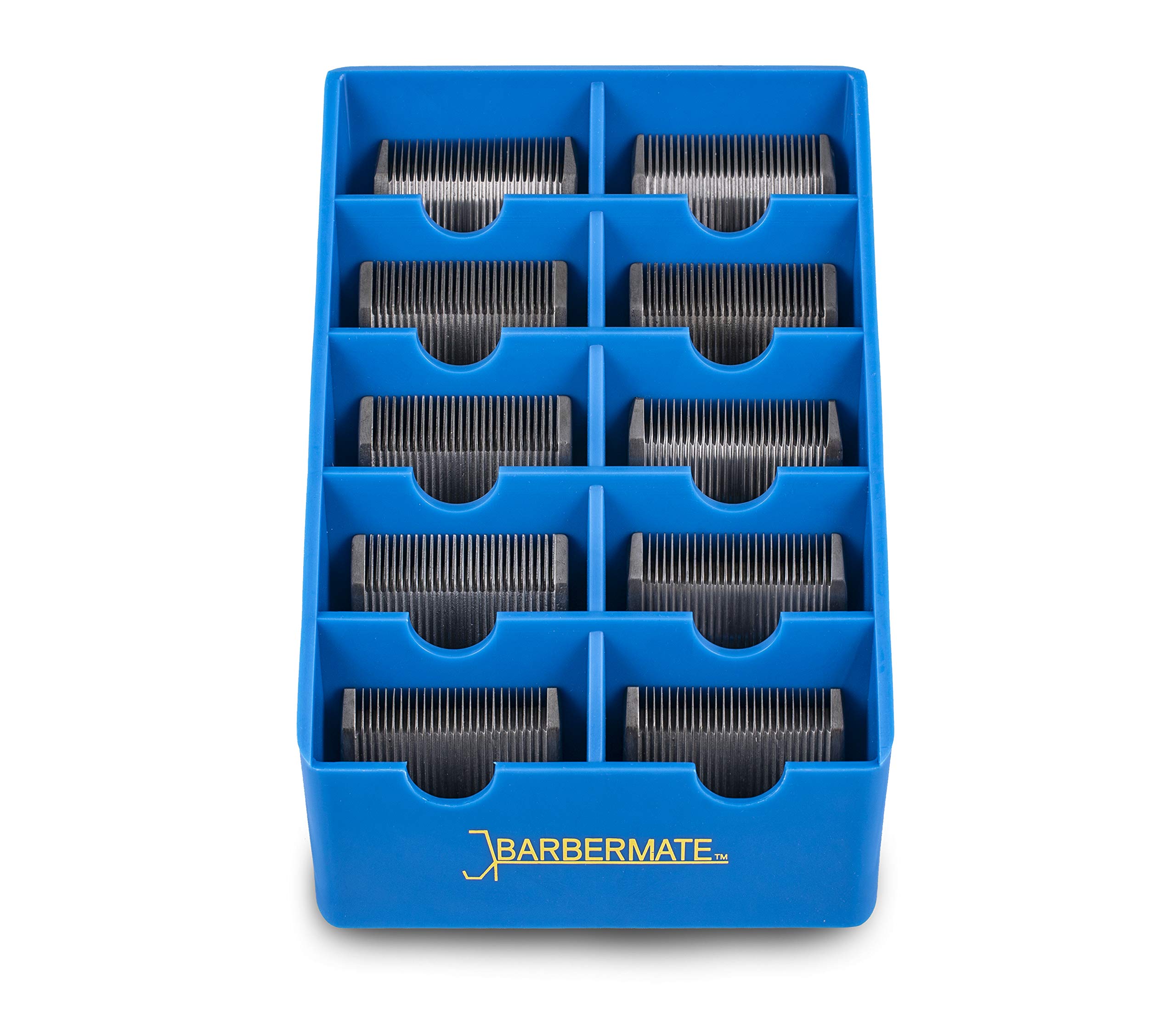 BarberMate Blade Rack for Barbers and Stylists (Blue)