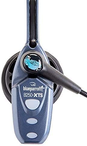 BlueParrott B250-XTS Noise Cancelling Wireless Bluetooth Headset with 20 Hours of Talk Time and iSave Protective Carrying Case (Renewed)