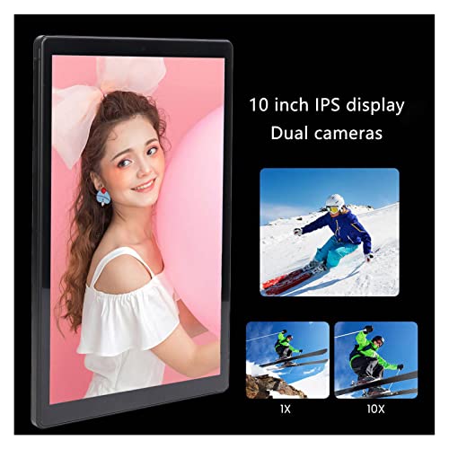 10in Tablet, for Android10 2GB RAM 32GB ROM Tablet PC Dual Speakers for Students (US Plug)