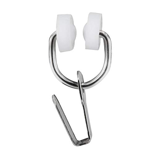 RecPro RV Nylon Wheel Carrier Hook for I Beam Track Curtain Rod (20)