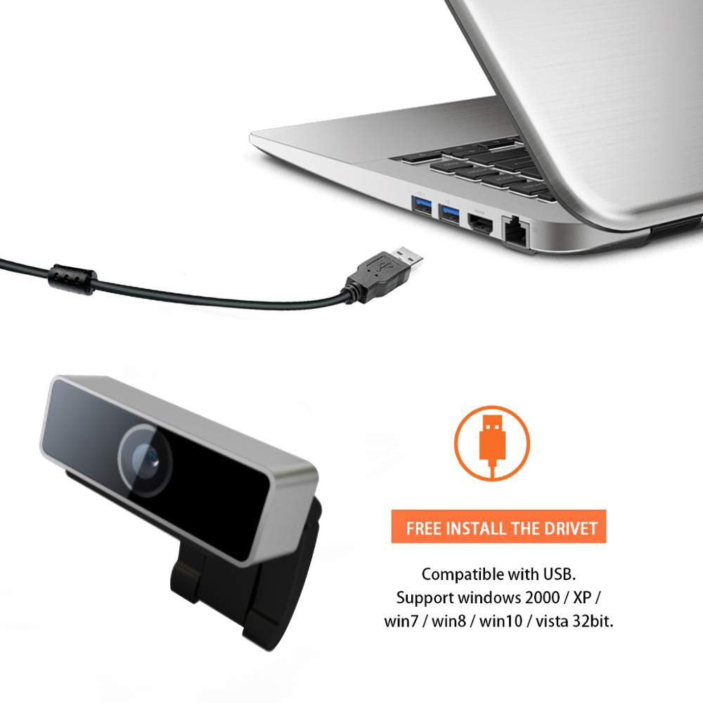 CoolCam USB Full HD 1080p Camera (Black)