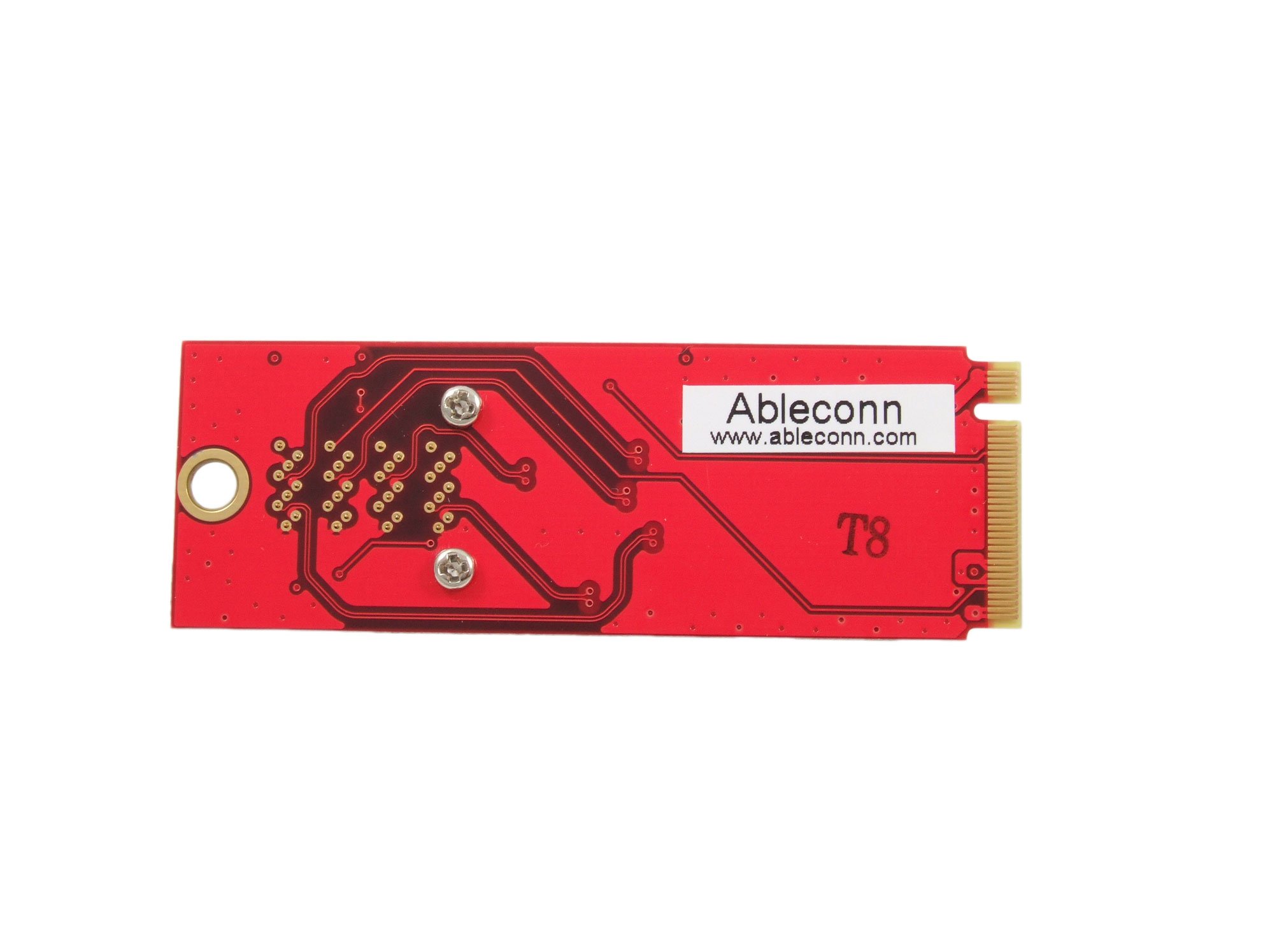 Ableconn M2-U2-131 M.2 Module with SFF-8643 Mini-SAS HD 36Pin Connector for U.2 (SFF-8639) PCIe-NVMe SSD - Support Intel 750 2.5-inch U.2 SFF SSD