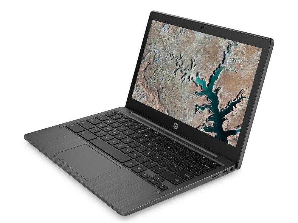 HP Chromebook Laptop11a-na0081cl 11.6 inch Netbook MediaTek MT8183, 4GB RAM, 32GB eMMC Flash MediaTek Graphics, Google Chrome OS Installed, Small & Lightweight Computer Notebook PC, Ash Gray (Renewed)
