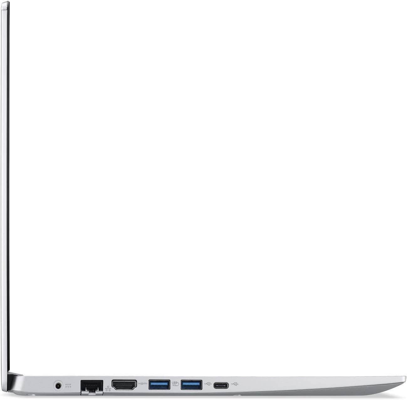 Acer Aspire 5 Slim 15.6" FHD IPS Premium Laptop | AMD Ryzen 7 3700U | Backlit Keyboard | Fingerprint Reader | Windows 11 (Silver, 8GB DDR4 | 256GB SSD)