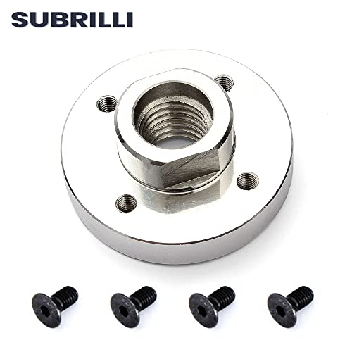 2 Pcs Flush Cut Adapter Flange 5/8"-11 Thread for Diamond Blades Quad Hole Mount Angle Grinder Accessories