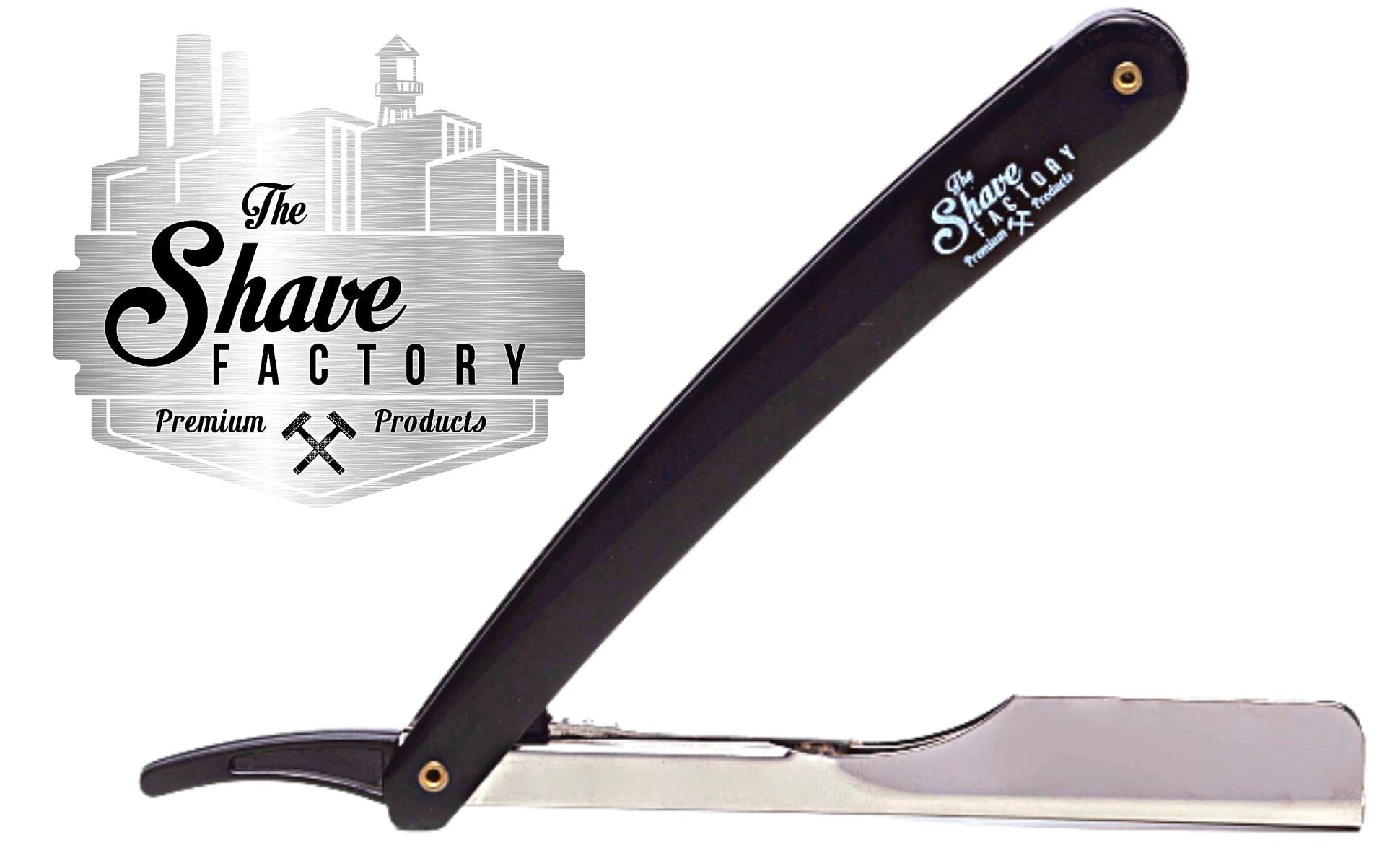 300 Derby Professional Single Edge Razor Blades comes with free Shaving Factory Straight Razor