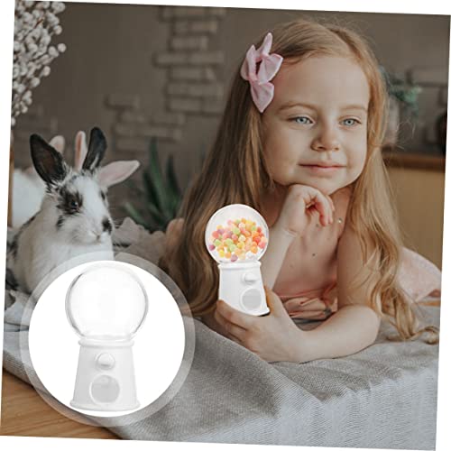 Abaodam 8pcs Mini Machine Cake Favor Boxes for Wedding Mini Vending Machine Money Coin Bank Mini Gumball Machine for Kids Cake Topper Decor Gumballs Machines for Candy