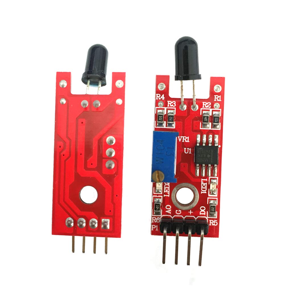 Flame Sensor KY-026 IR Infrared Module Compatible for Arduino UNO R3 DIY Programming Smart Robot Car Starter Kit 4pcs