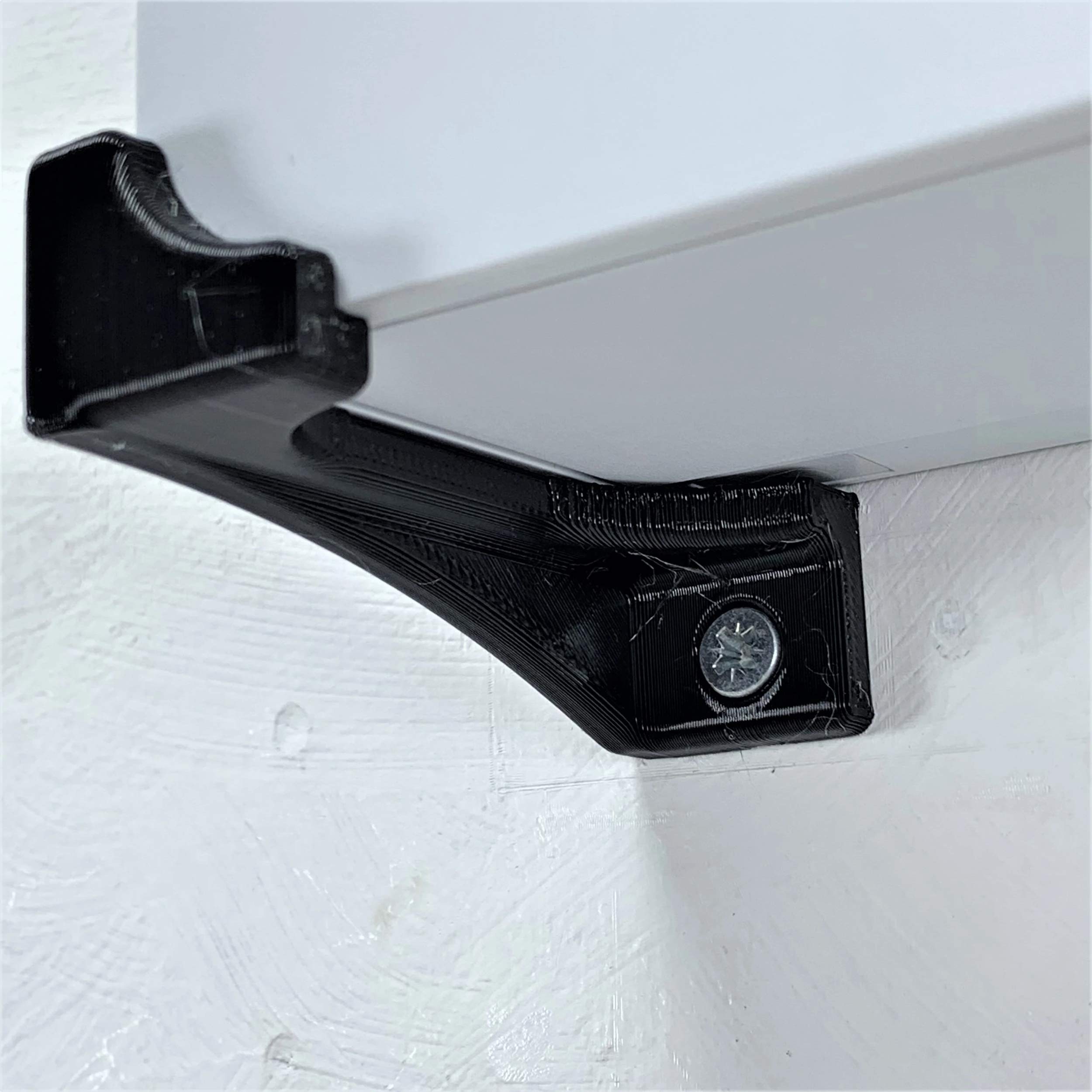 3D Cabin Product Compatible with The Xbox Series S Wall Mount Wall Bracket Holder Four Corner Black