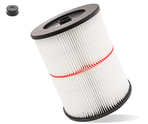 2 Pack Cartridge Filter for Craftsman 17816 9-17816 Wet/Dry Air Filter Replacement Part fit 5/6/8/12/16/32 Gallon & Larger Vacuum Cleaner