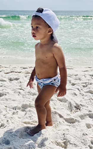 Cheeky Cloth One Size Reusable Swim Diaper (Sea Creatures)