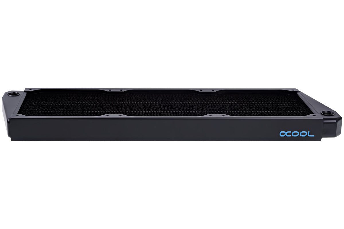 Alphacool NexXxos ST30 Full Copper X-Flow Radiator360, 120mm x 3, Triple Fan, Black