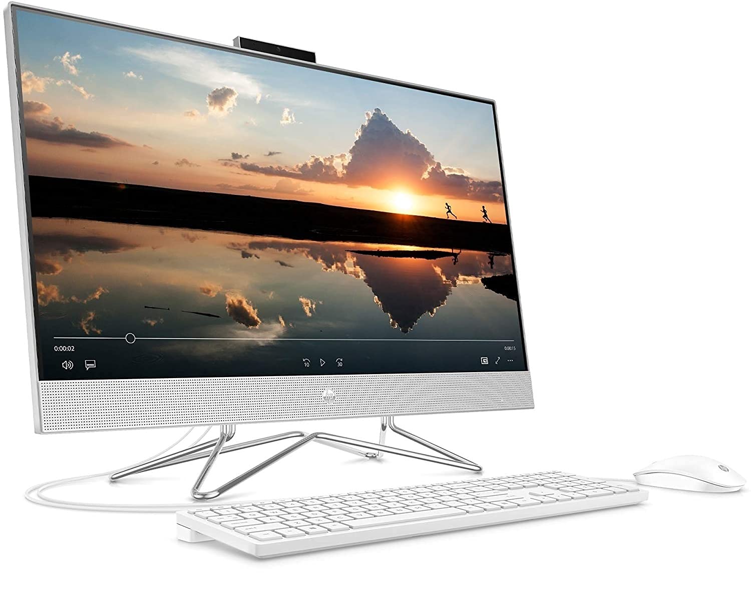 HP Pavilion 27 Touch Desktop 1TB SSD Win 11 PRO (Intel 11th gen Quad Core i7 Processor and Turbo Boost to 4.70GHz, 16 GB RAM, 1 TB SSD, 27-inch FullHD Touchscreen, Win 11 Pro) PC Computer All-in-One