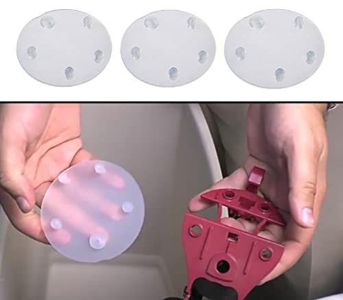 3 Pack Toilet Tank Silicone Flapper Seal Gasket 3" Compatible American Standard VorMax Series Toilet,7381424-100.0070A