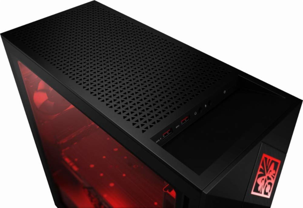 2019 HP Omen Obelisk Gaming Desktop Computer, 8th Gen Intel Hexa-Core i7-8700 up to 4.6GHz, 16GB DDR4 RAM, 2TB 7200 RPM HDD + 256GB SSD, GeForce RTX 2080 8GB, 802.11ac WiFi, Bluetooth 4.2, Windows 10