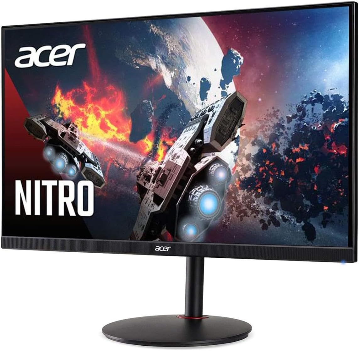 Acer Nitro XV272U Vbmiiprx 27" Zero-Frame WQHD 2560 x 1440 Gaming Monitor | AMD FreeSync Premium Agile-Splendor IPS Overclock to 170Hz Up 0.5ms 95% DCI-P3 1 Display Port & 2 HDMI 2.0