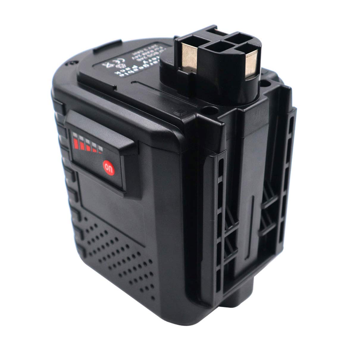 3000mAh Portable Battery BOS24B NiMh Battery 24V Replacement for Bosch 24V Battery BAT019 BAT021 2607335097 2607335163,Black,Small