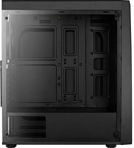 AeroCool Bolt-G-BK Tempered Glass RGB Mid Tower