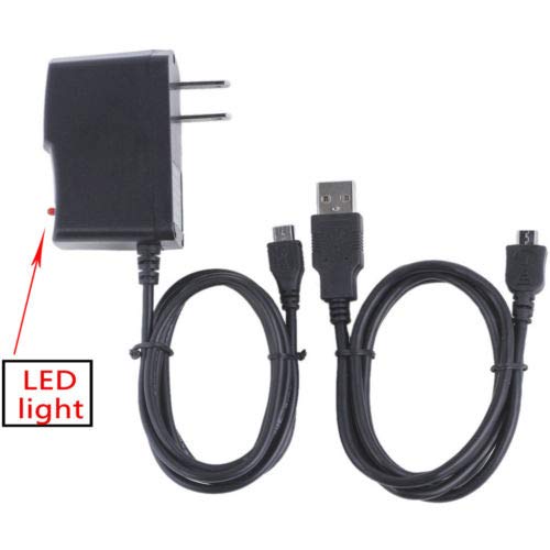 AC/DC Power Charger Adapter + USB Cord for Sennheiser PXC 550 Headphone Headset