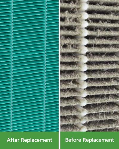 400/400S Replacement Filter for Coway AIRMEGA Max2 400/400S Air Purifier, Max 2 Green True HEPA and Active Carbon Filter Set, AP-2015-FP