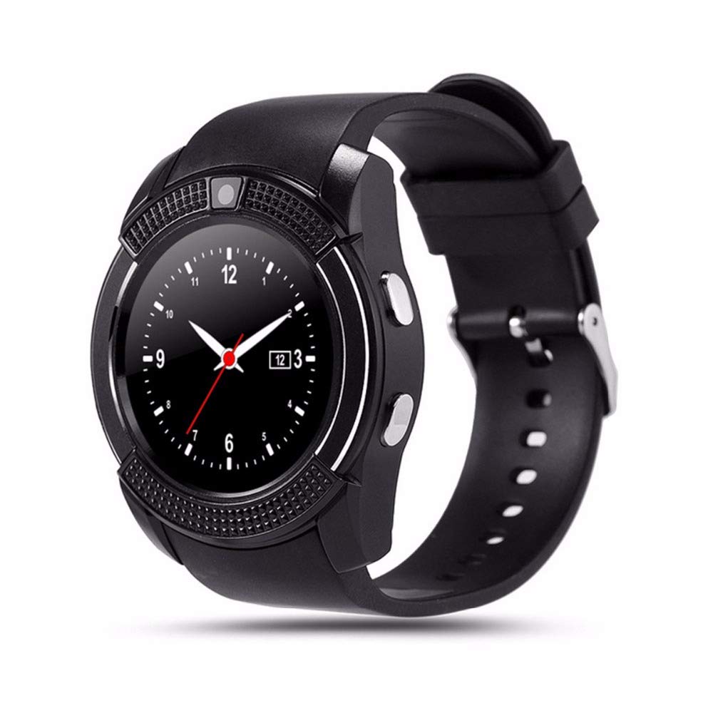 AKDSteel Y1 blueteeth Smart Watch with Touch Screen Camera/SIM Card Slot Waterproof Smart Watch Black Fashion CE