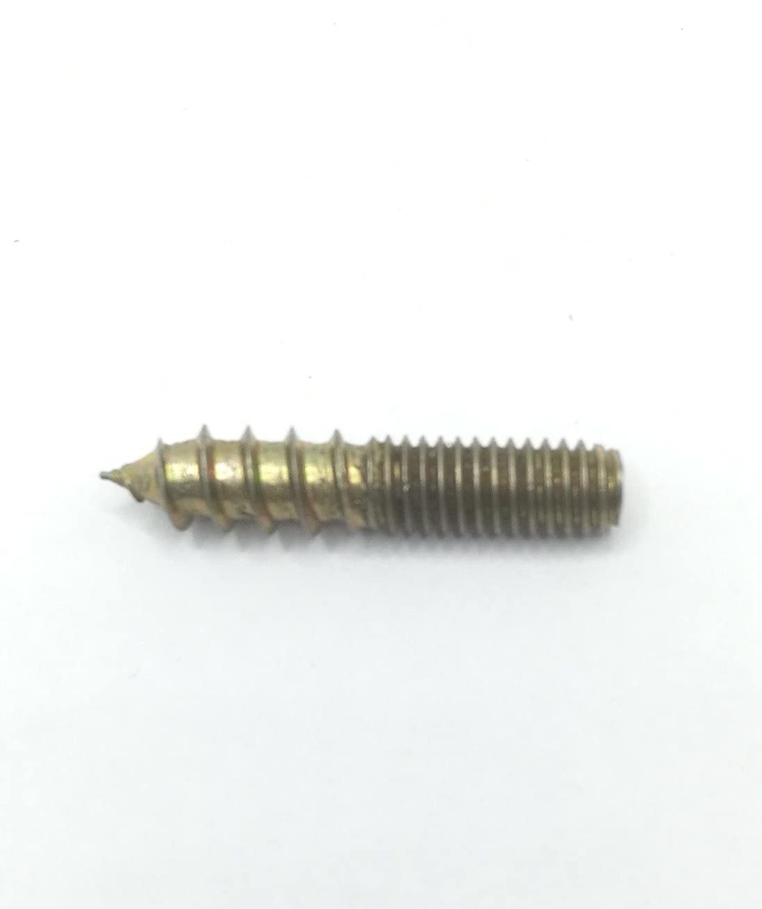 Hanger Bolt M6x30 Double Headed Bolt Self-Tapping Screw for Furniture 10Pcs