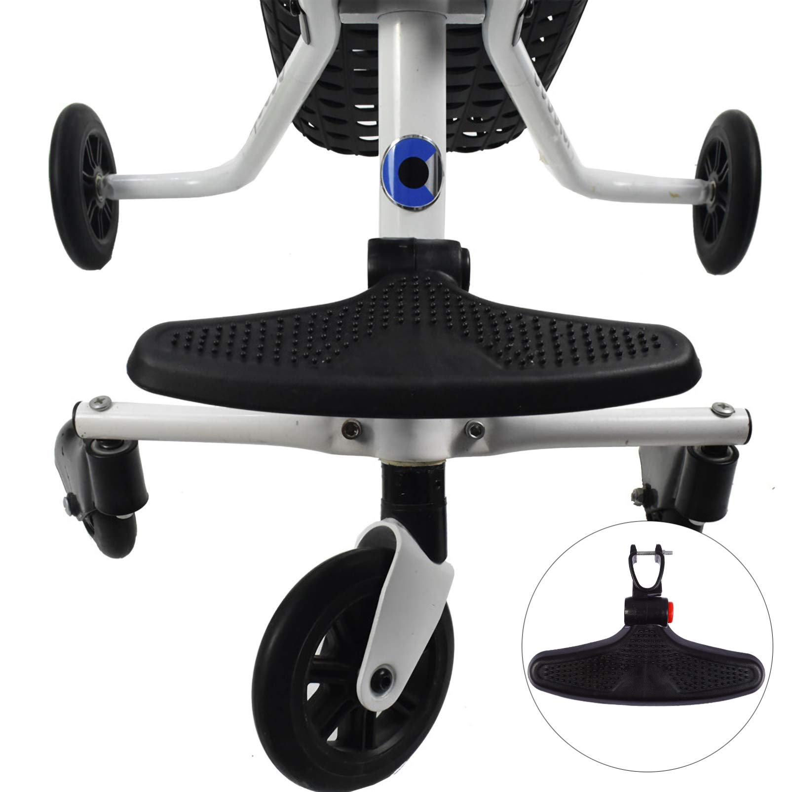 BESPORTBLE Baby Stroller Footrest Plastic Stroller Foot Rest Baby Cart Foot Rest Footboard Pram Accessory