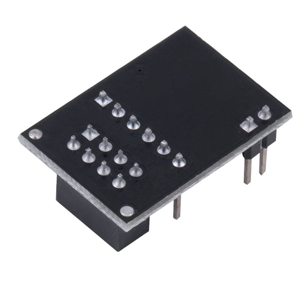 Aideepen 3PCS NRF24L01+PA+LNA Module with SMA 2.4 GHz 1100m+3PCS NRF24L01 8 Pin Socket Breakout Adapters Compatible