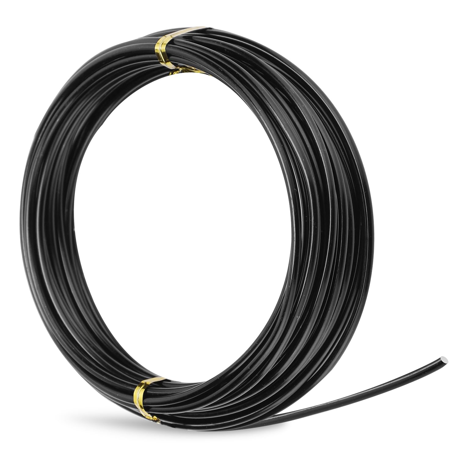 16.4 Feet Black Aluminum Craft Wire 3 mm Thickness Bendable Metal Craft Wire for DIY Crafts Making